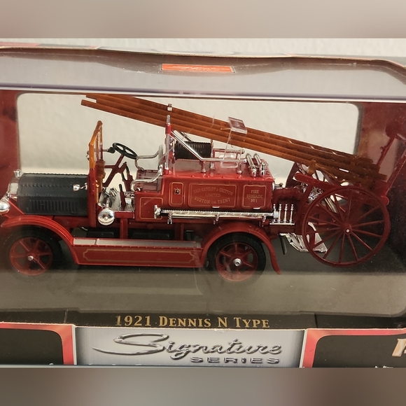 Other | 1921 Dennis N Type Fire Engine Die Cast Yat Ming Scale 143 Road ...